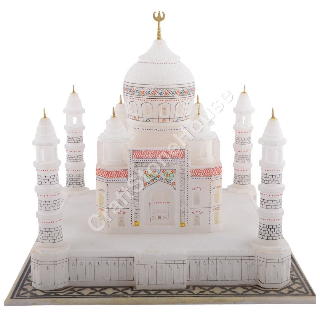 6 Marble Agra Taj Mahal Handmade Replica Epitome of Love Valentin Day ...