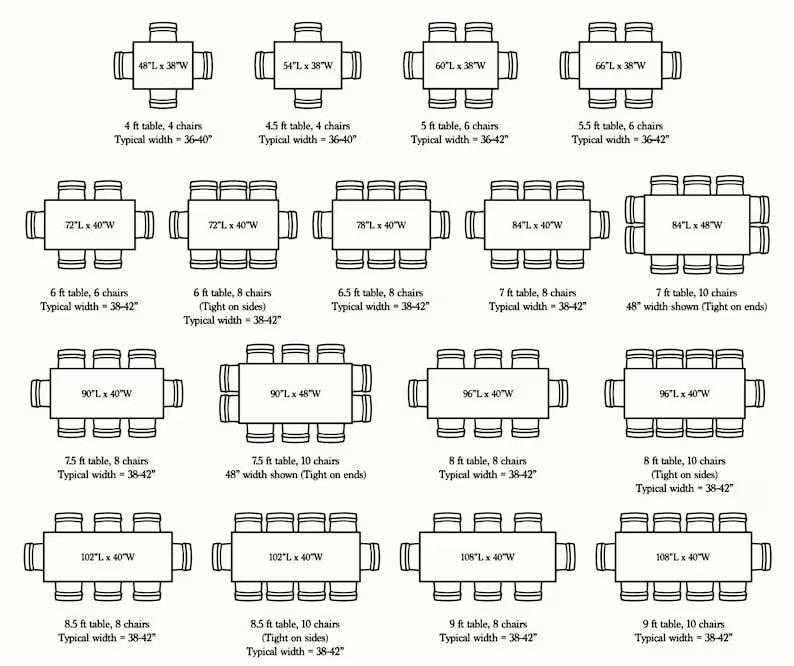 Natural Acacia Wood Epoxy Dining Table Handmade Mid Century Modern Arts ...