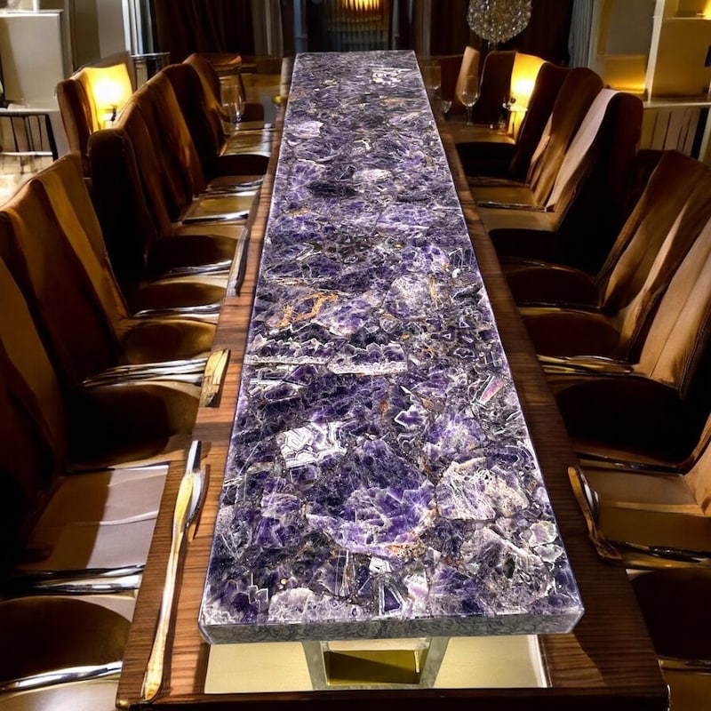 Amethyst Table - Etsy
