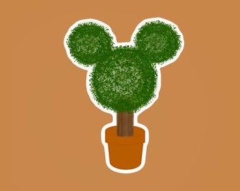 Mickey Topiary - Etsy