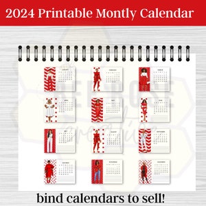 2024 Monthly Printable Calendar Calendar Download Printable Calendar ...
