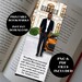 Bookmarks for Men Printable Bookmarks Book Gifts Father's Day Gifts for ...