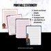 Printable Stationary Pack Girl Boss Stationary Pack for Goodnotes PDF ...