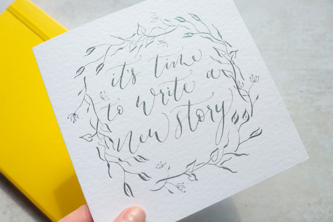 New Beginnings, New Beginning Card, New Beginning 2022, New Job, New ...