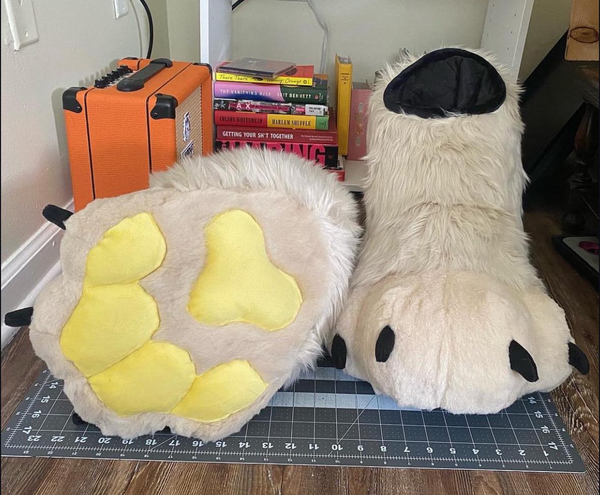 Custom Fursuit Indoor Digi Stompy Feetpaws Made to Order - Etsy