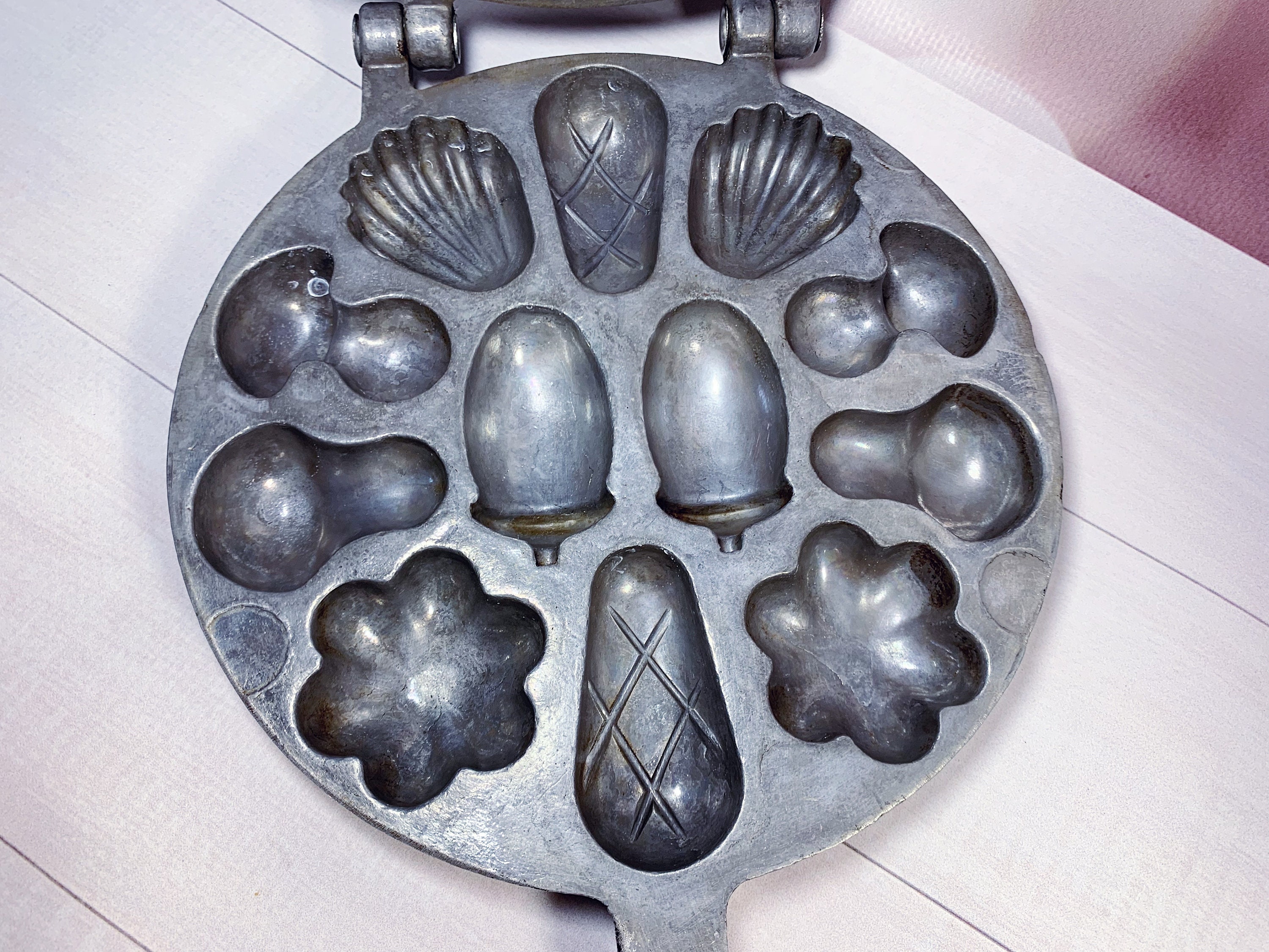 VERY RARE Vintage Cookies Maker Soviet Baking Molds Gribochki USSR ...