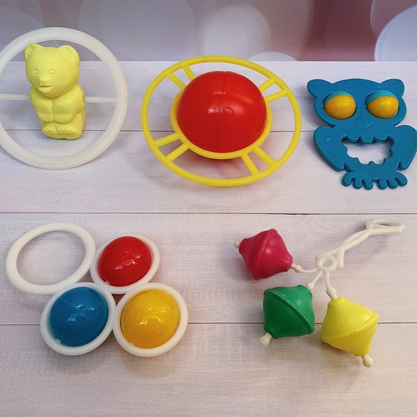 Plastic Rattle - Etsy