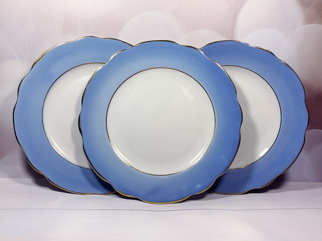 RARE Set of 3 Soviet Porcelain Plates 1960s Factory Ukraine Vintage ...