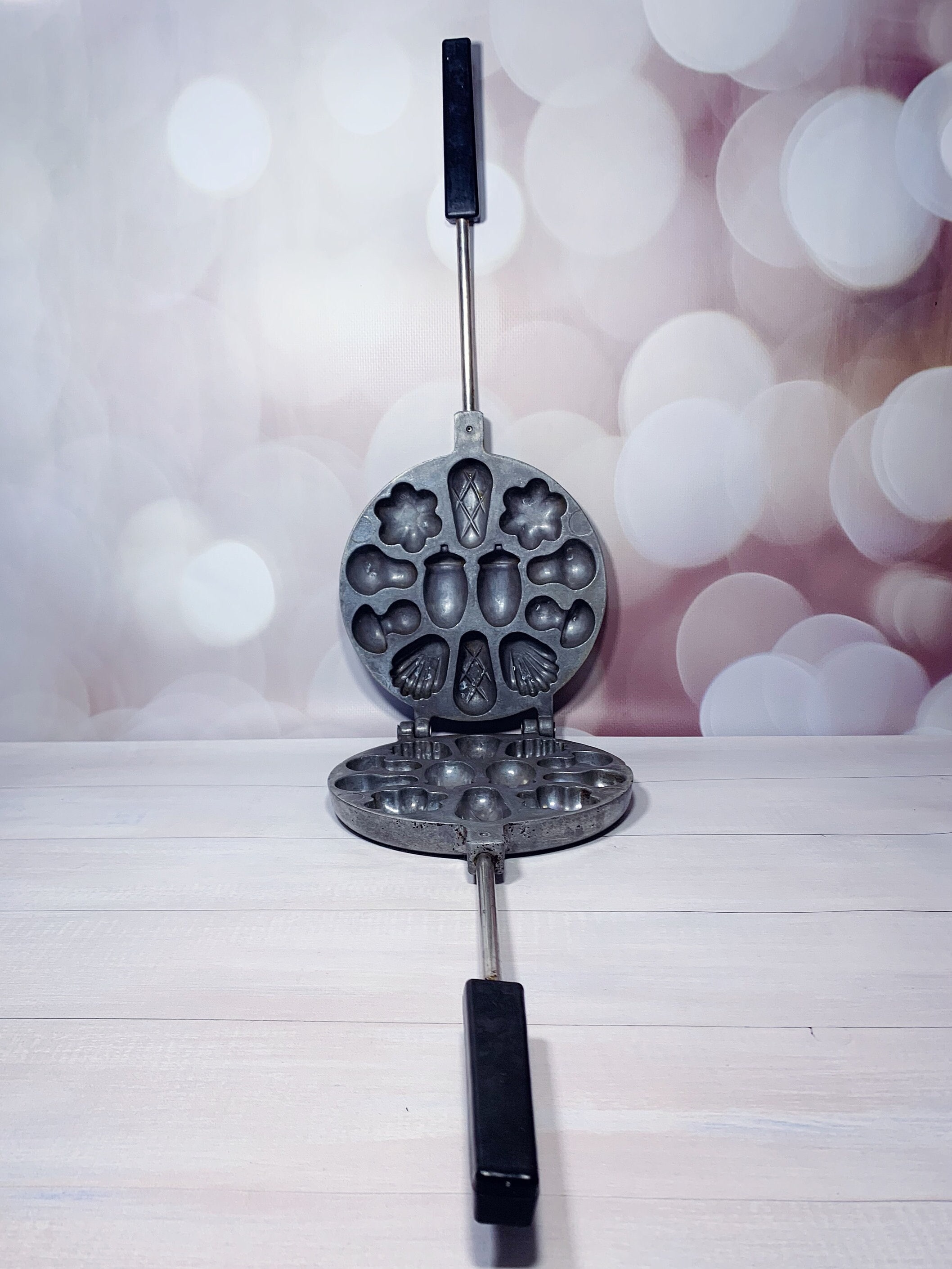 VERY RARE Vintage Cookies Maker Soviet Baking Molds Gribochki USSR ...