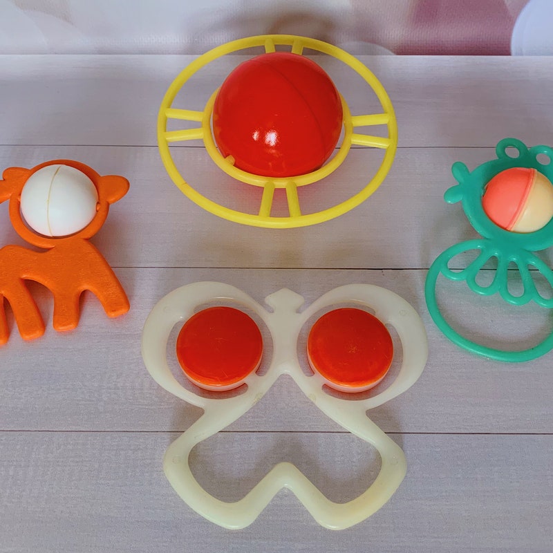 Plastic Rattle - Etsy