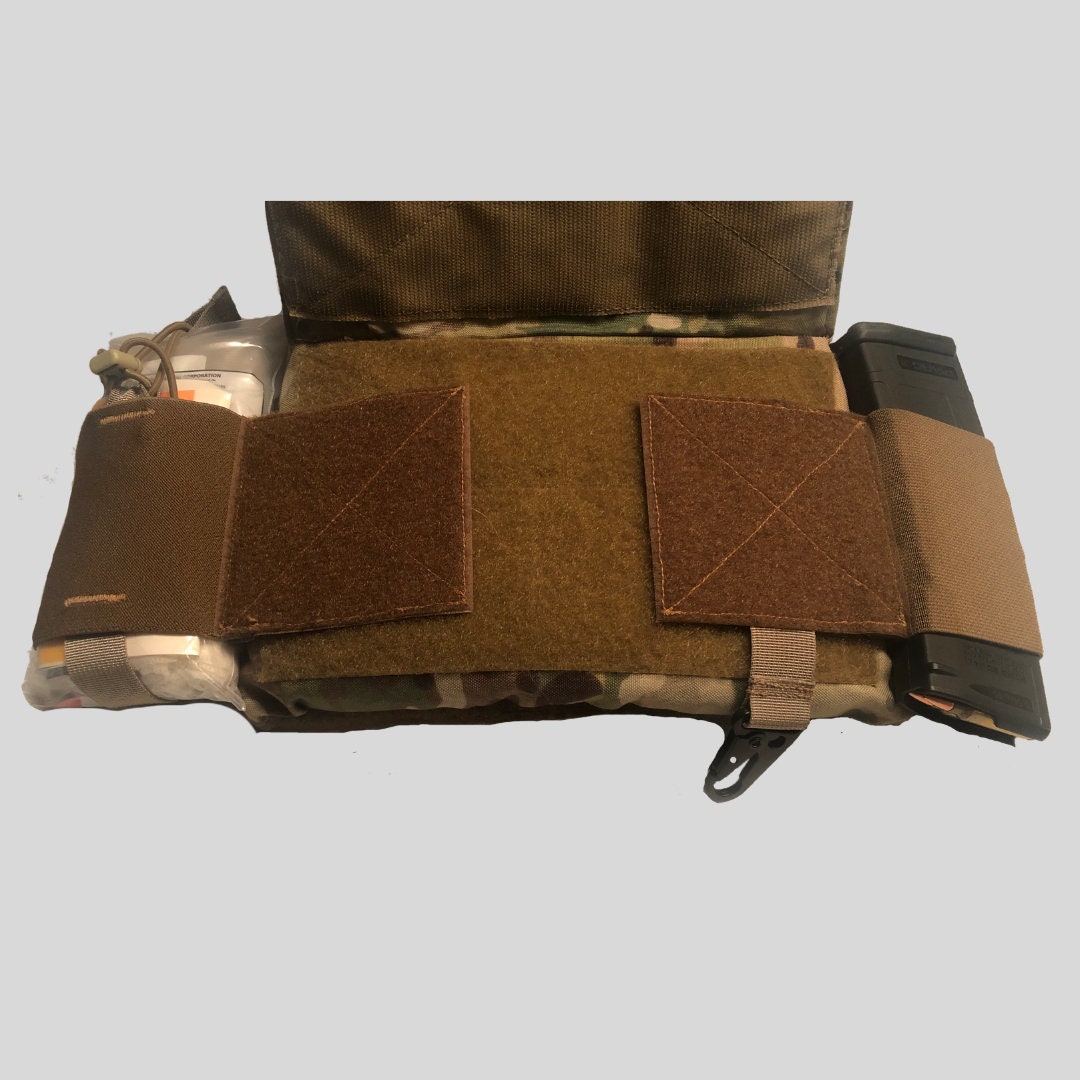 Plate Carrier Elastic Retention Pouch Chest Rig Rifle - Etsy