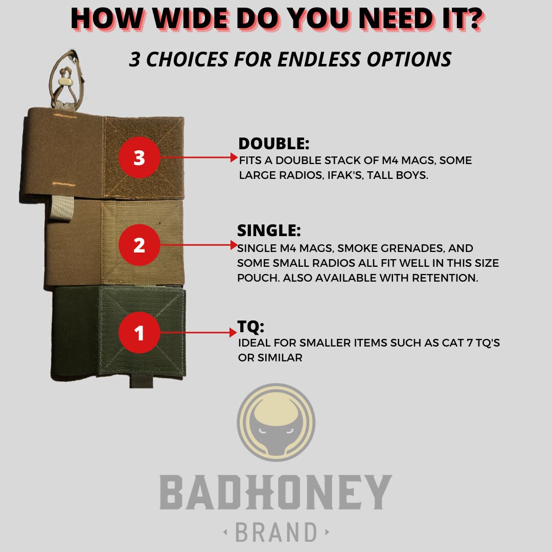 Plate Carrier Elastic Retention Pouch Chest Rig Rifle - Etsy