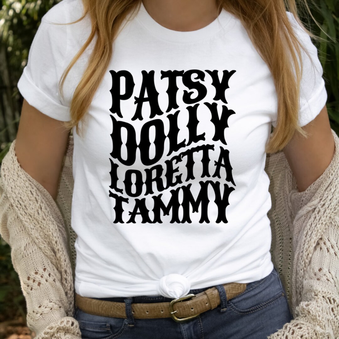 Pasty Dolly Loretta Tammy Tee Shirt, Holiday Shirt, Women's Tee, Gift ...
