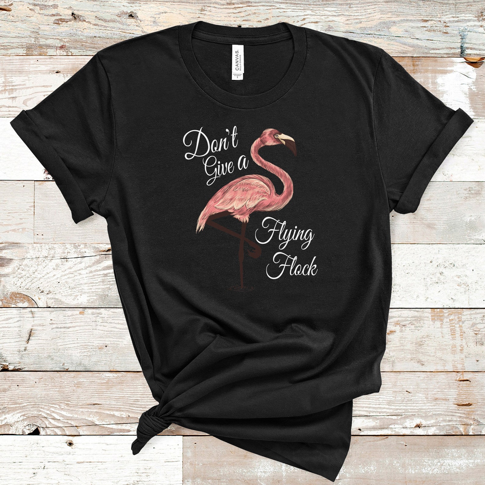 Flying Flock Flamingo Shirt Flamingo Tee Shirt Womens | Etsy