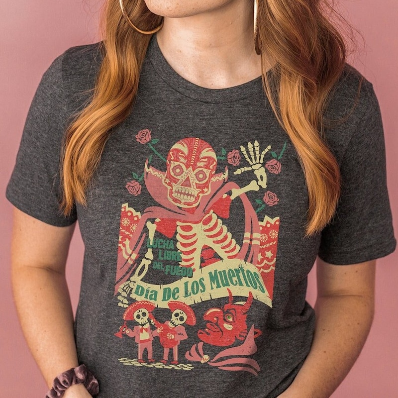 Dia De Los Muertos Shirt - Etsy
