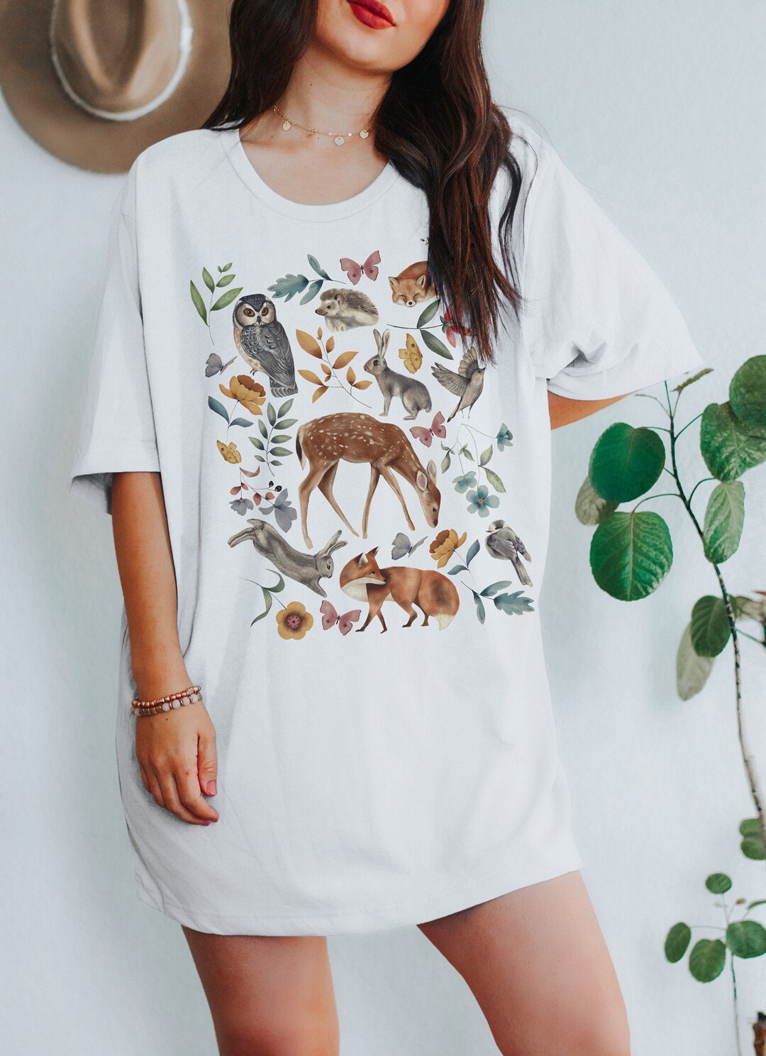 Nature Cottagecore Shirt, Light Academia, Fairycore Clothing, Forest ...