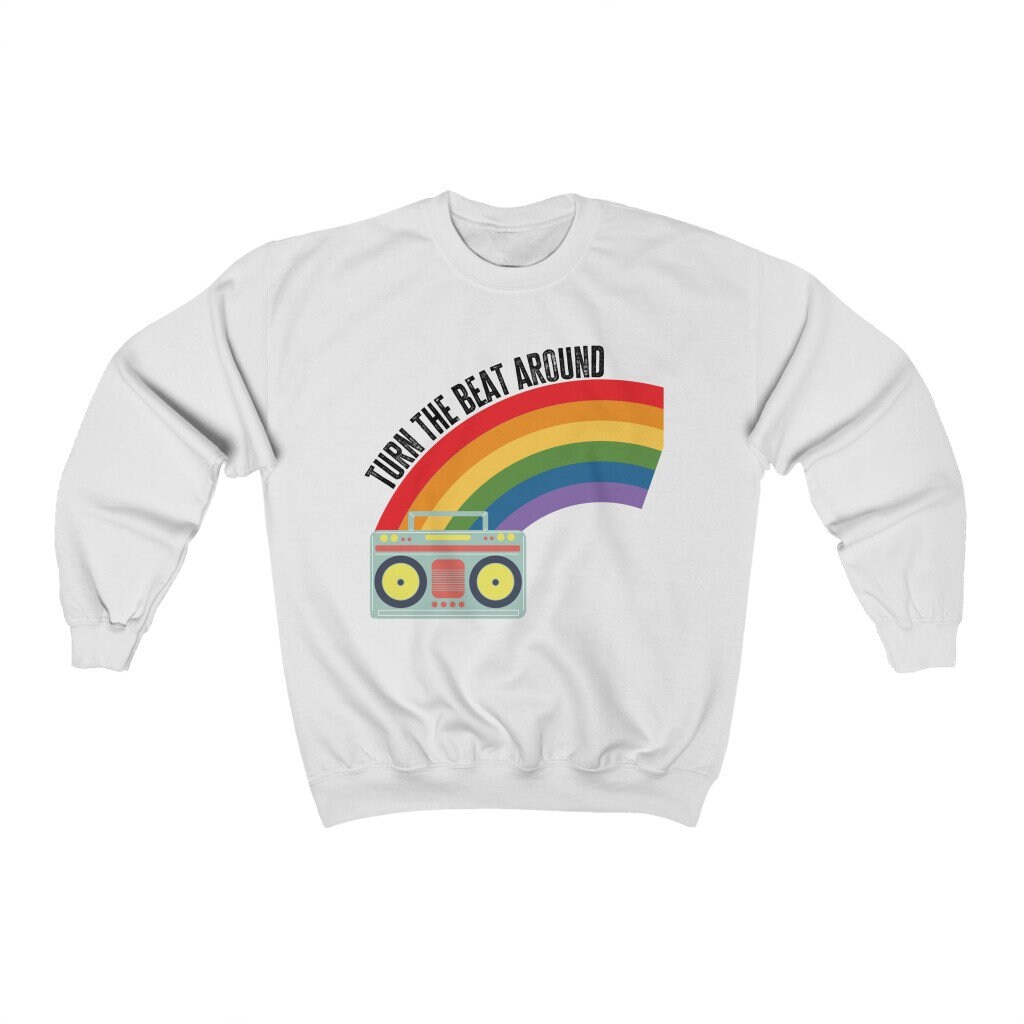 80s Rainbow Sweatshirt - Boombox Pullover - 90s Dance sold by Inhaler ...