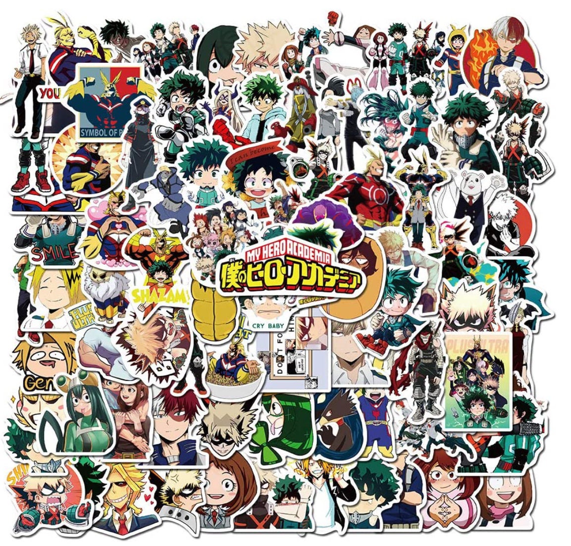 10 packs of anime stickers | Etsy