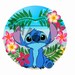 DIGITAL LILO Themed STITCH Themed Cake Topper - Stitch Themed Digital ...