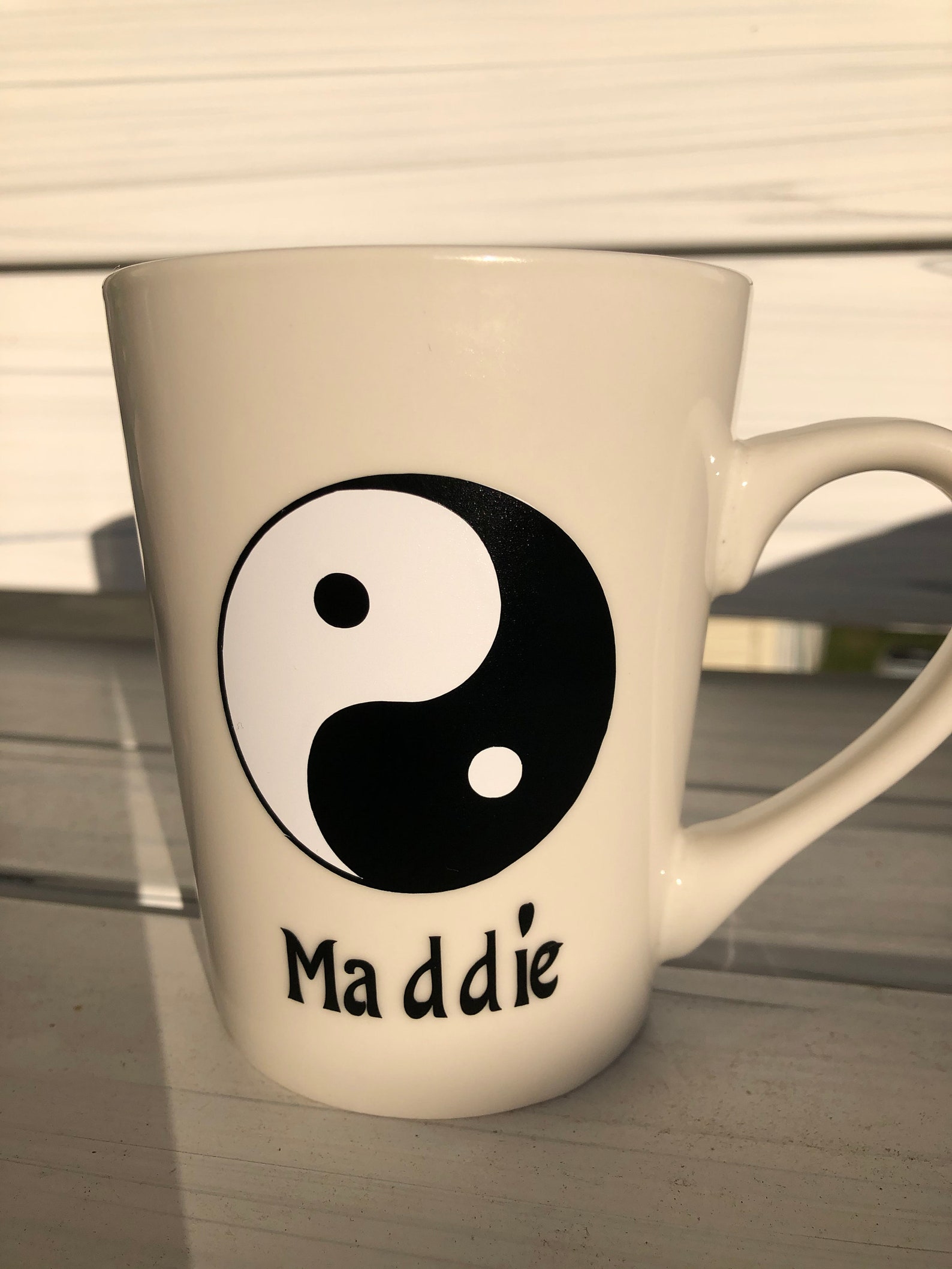 Custom Yin & Yang Mug | Etsy