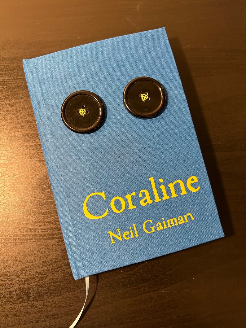Rebound Unique Coraline by Neil Gaiman Art - Etsy