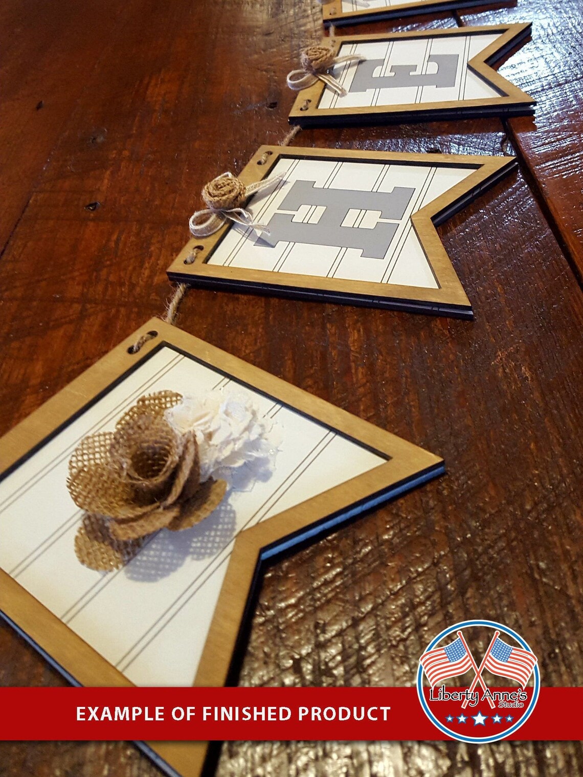 28-piece Shiplap Alphabet Banner SVG for Laser Cutters Great for DIY ...