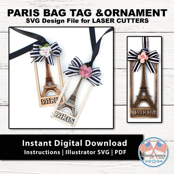 Paris Tags - Etsy