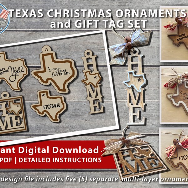 Texas Christmas - Etsy