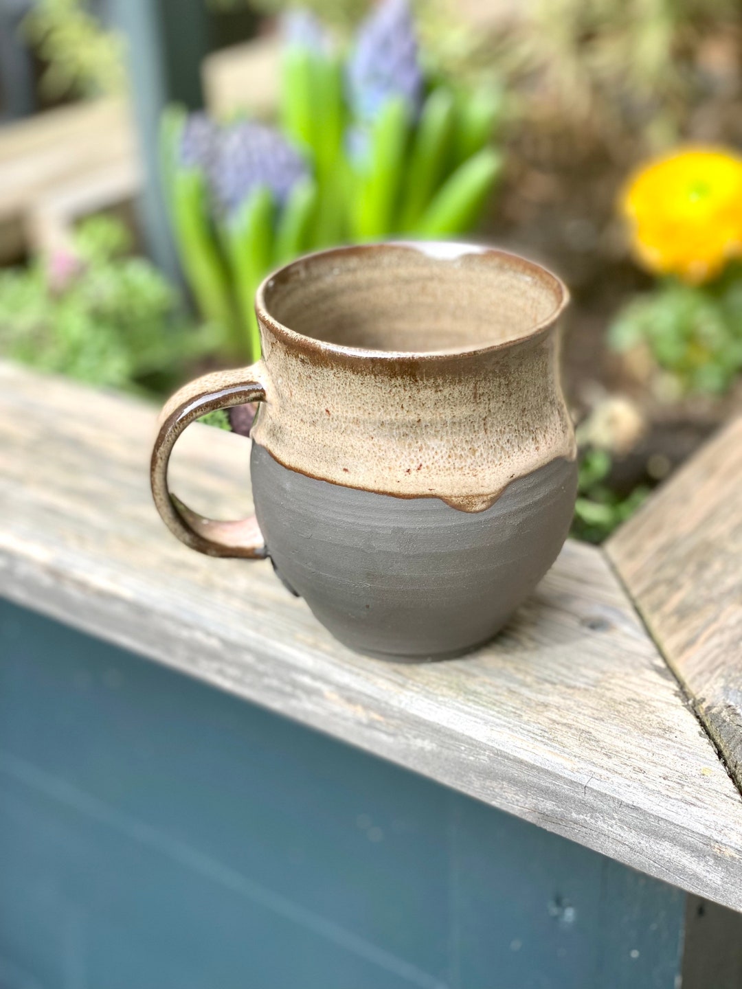 Drip Mug Tan - Etsy