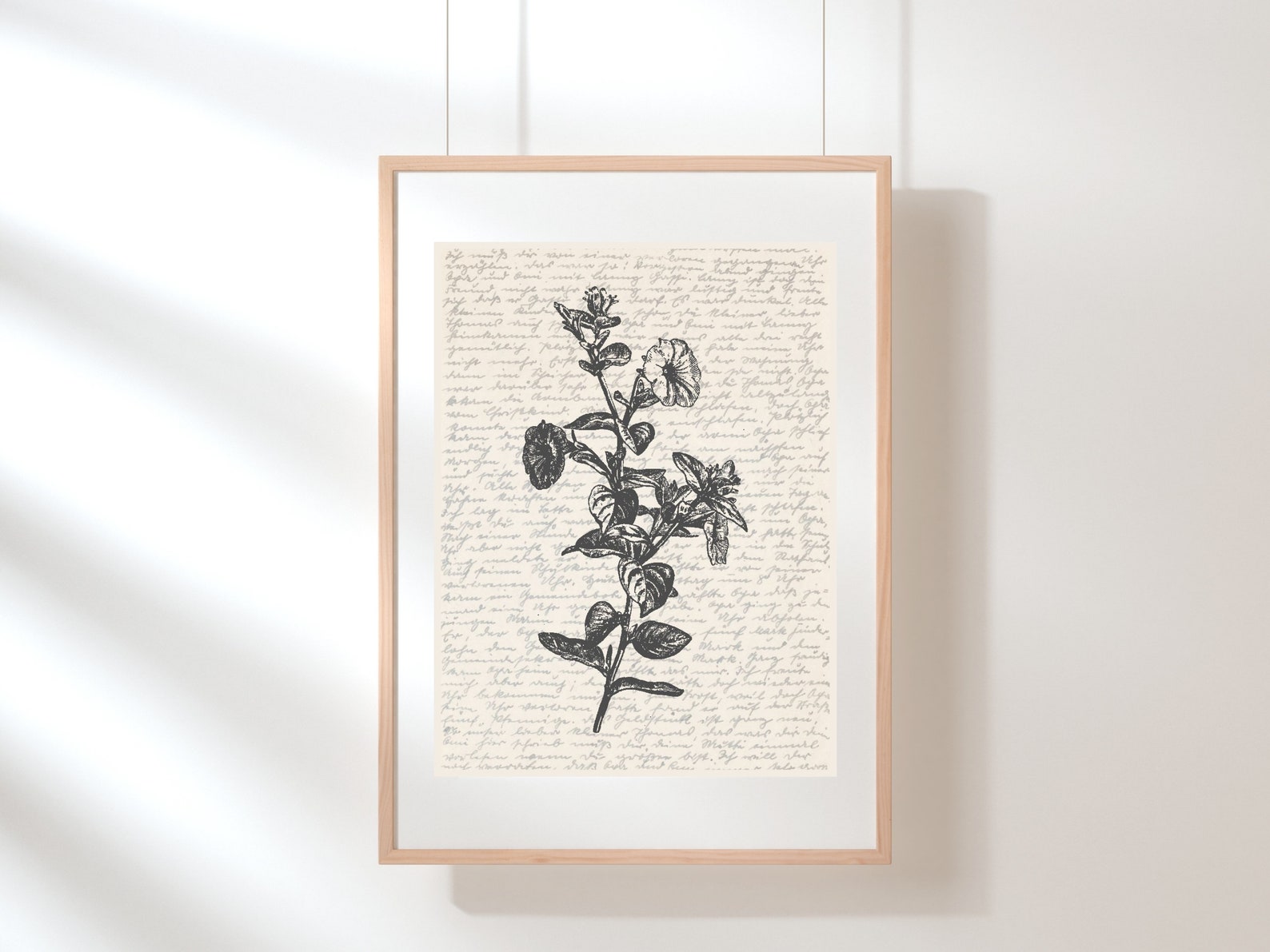 Petunia Wall Art | Flower Print Art | Floral Wall Art | Wildflower ...