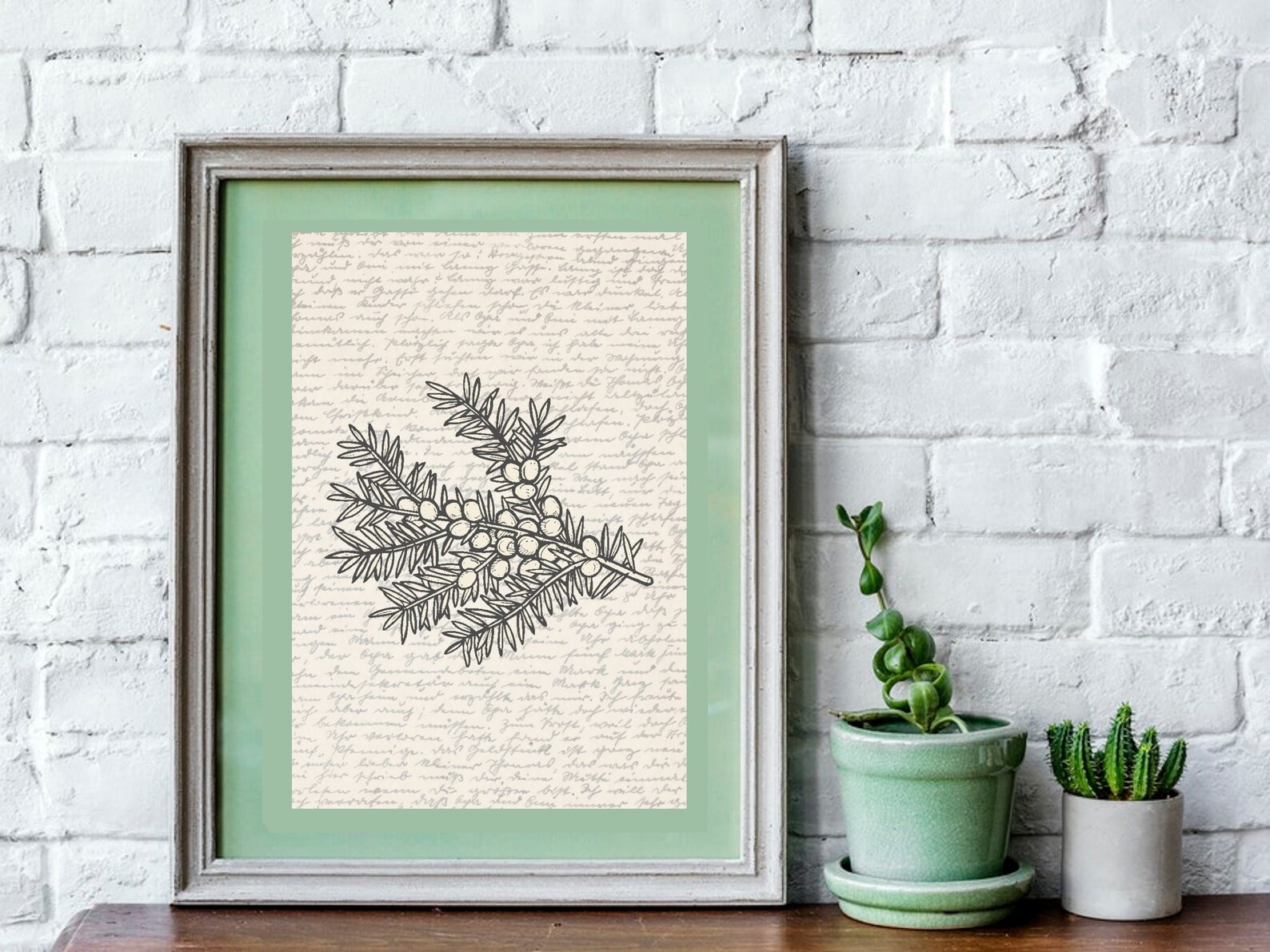 Juniper Wall Art | Tree Wall Art | Juniper Poster | Juniper Print ...