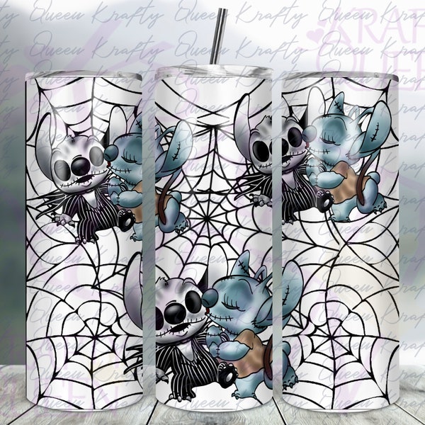 Stitch and Angel Svg Nightmare - Etsy