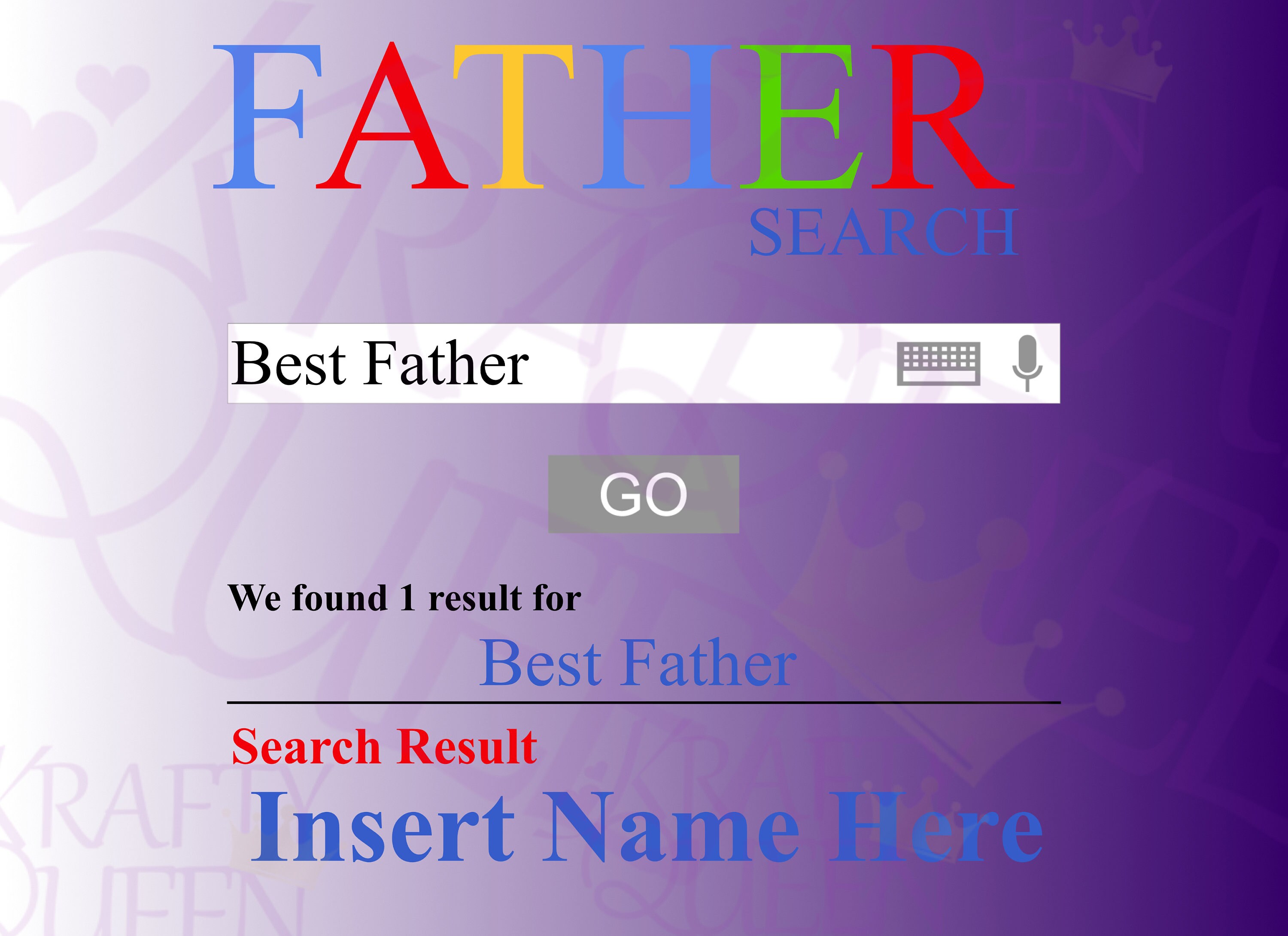 Best Dad|search Png| Fathers Day PNG | Father Search PNG | Dad Gift PNG ...
