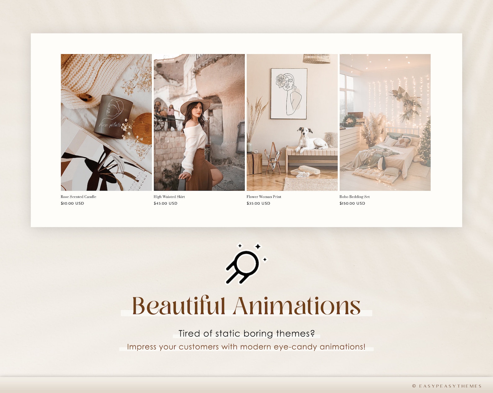 Boho Shopify Theme - Shopify Theme Template 2.0 - Boutique Ecommerce ...