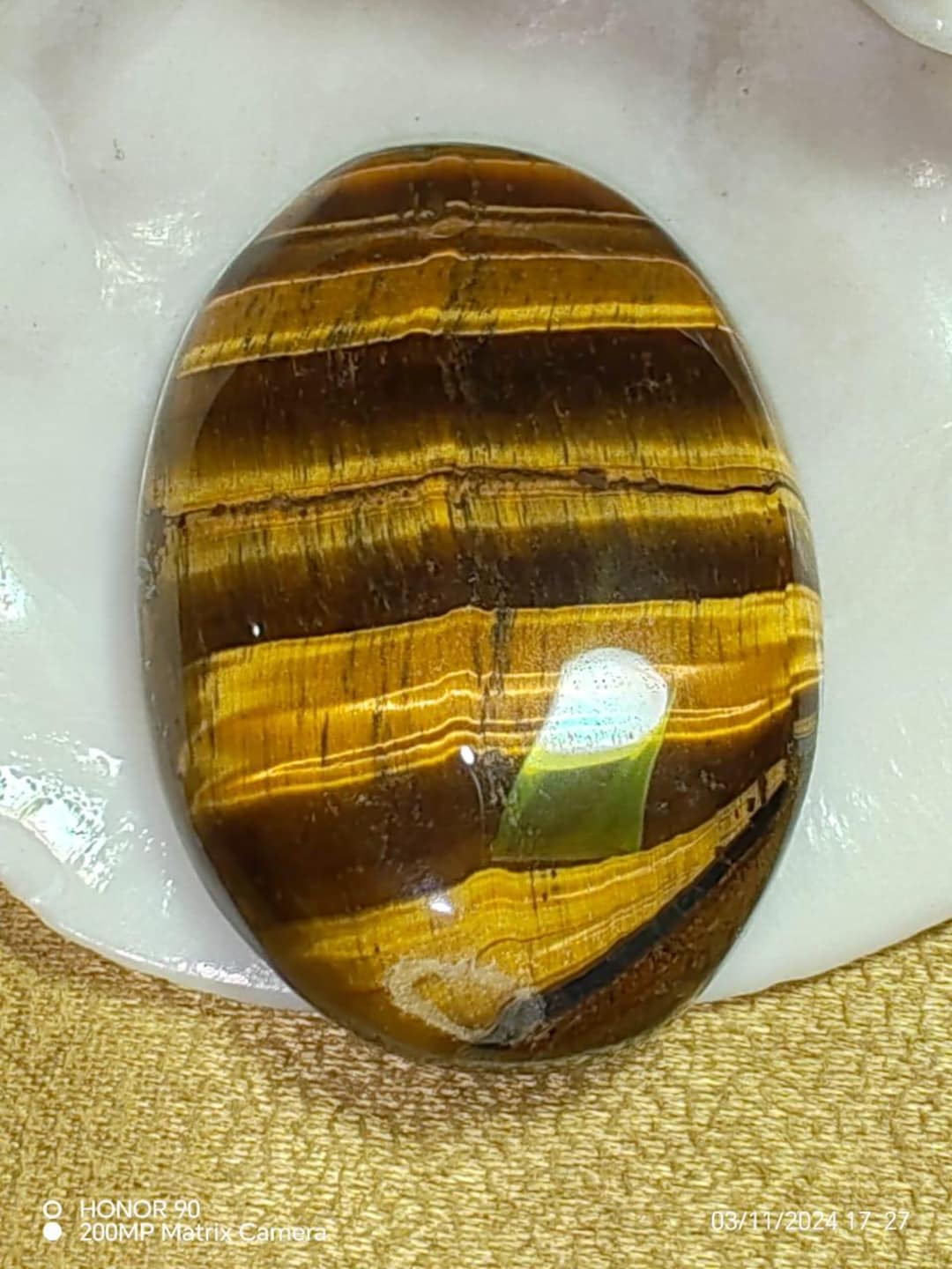 Tiger Eye Stone for Healing | Natural Golden Tiger Eye | Crystal ...