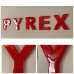 Handmade Pyrex Advertising WALL Signs - Etsy