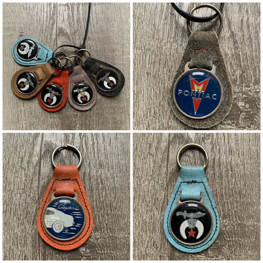 Vintage- Old- New Stock- Car and Motorcycle Keychains From the Early 70 ...