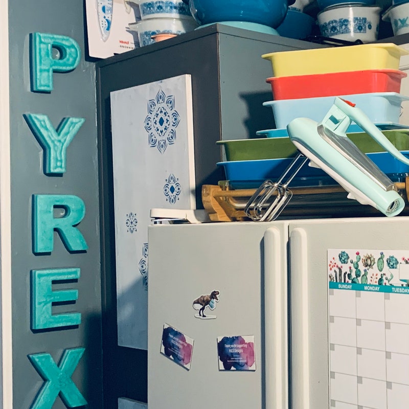 Vintage Pyrex Sign - Etsy