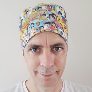 Cartoon Surgical Scrub Cap and Chemo Hat - Etsy