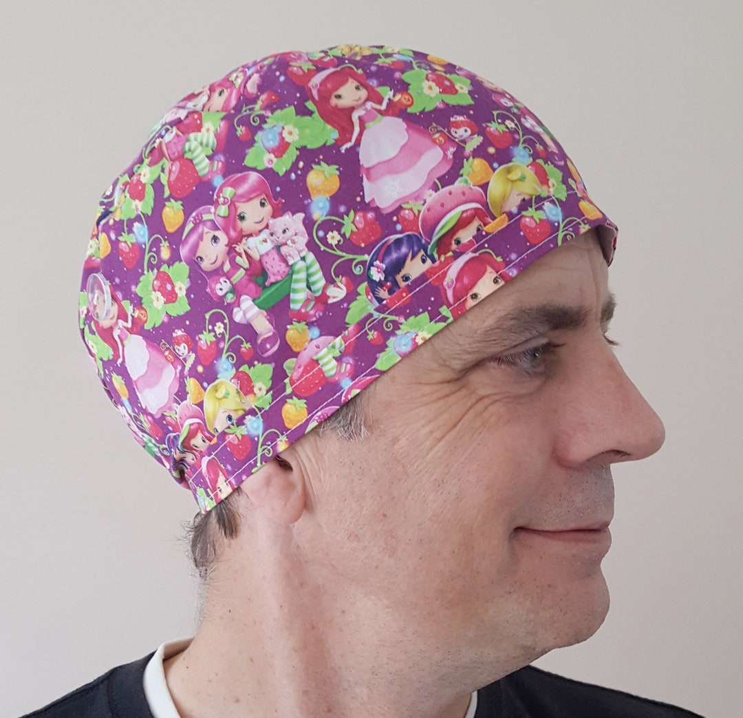 Strawberry Shortcake Surgical Scrub Cap - Etsy