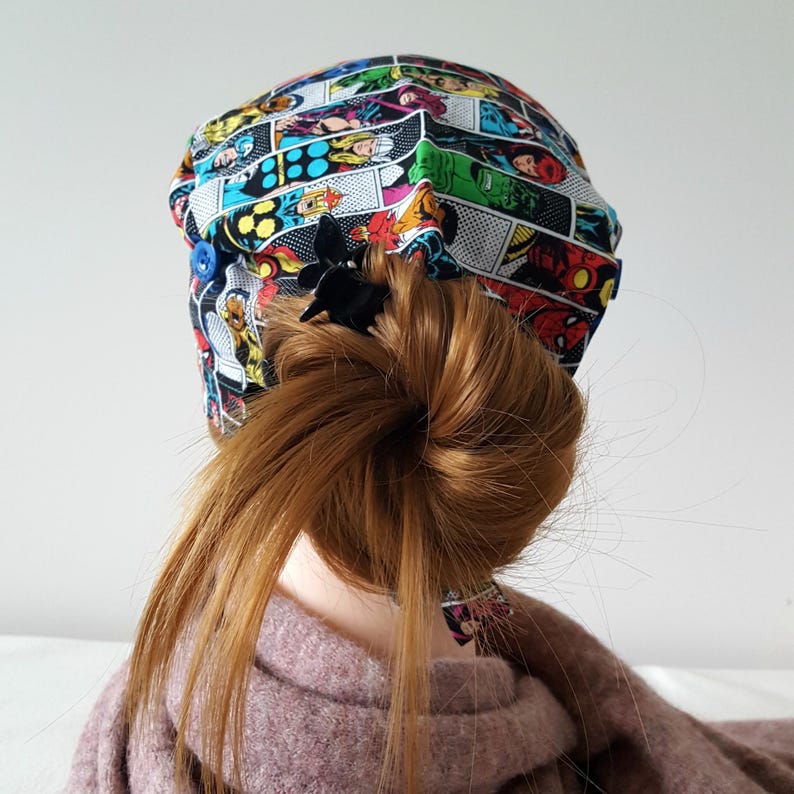 Mickey Mouse Surgical Scrub Cap - Etsy