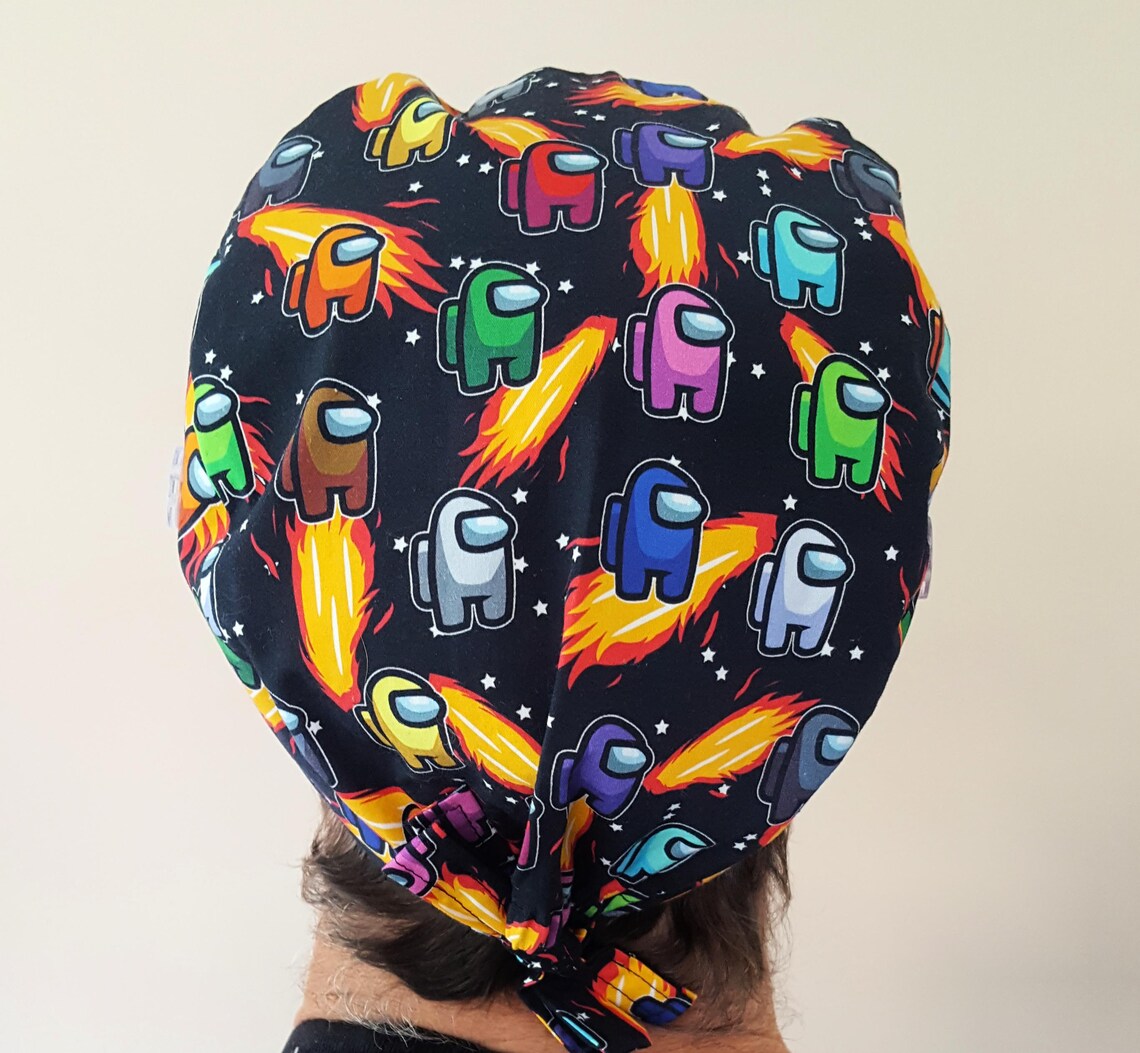 Among Us Surgical Scrub Cap - Etsy