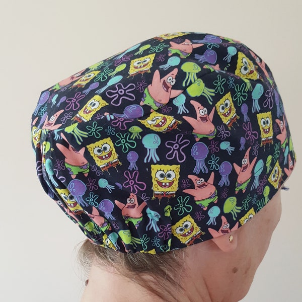 Spongebob Scrub Cap - Etsy