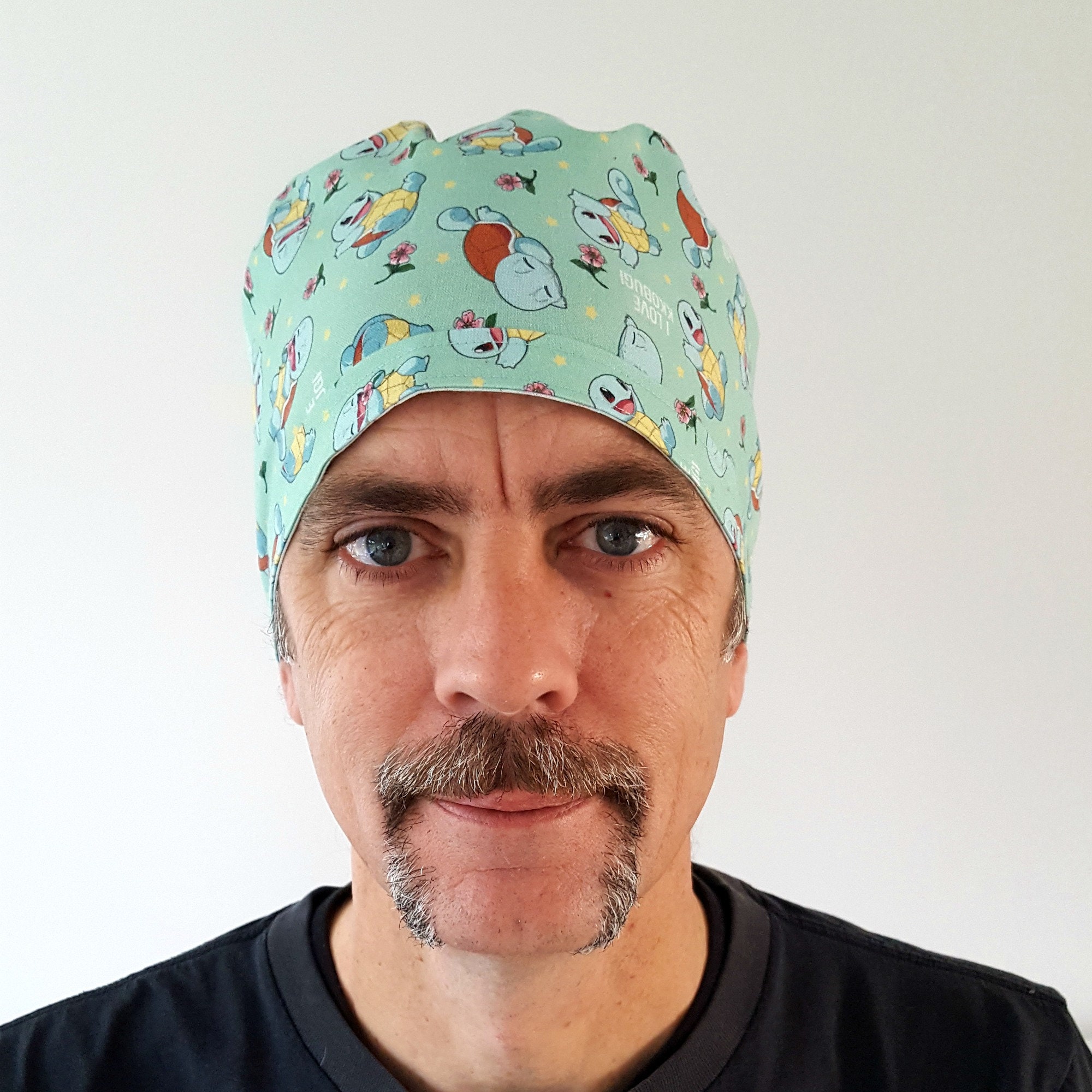 Pokemon Squirtle Surgical Scrub Cap and Chemo Hat - Etsy
