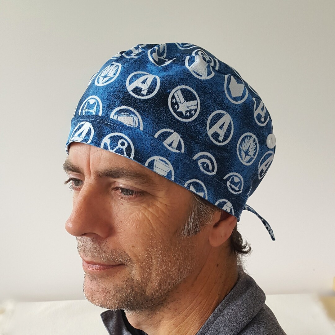 Marvel Surgical Scrub Cap and Chemo Hat - Etsy