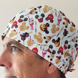 Mickey Mouse Surgical Scrub Cap - Etsy