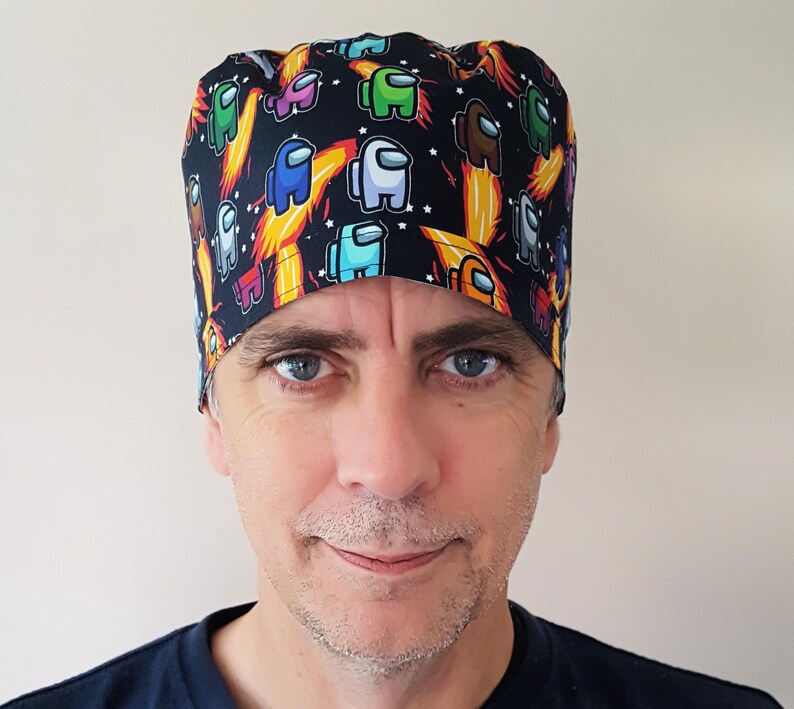 Among Us Surgical Scrub Cap - Etsy