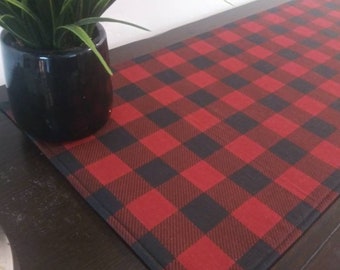 Black Gingham Table - Etsy
