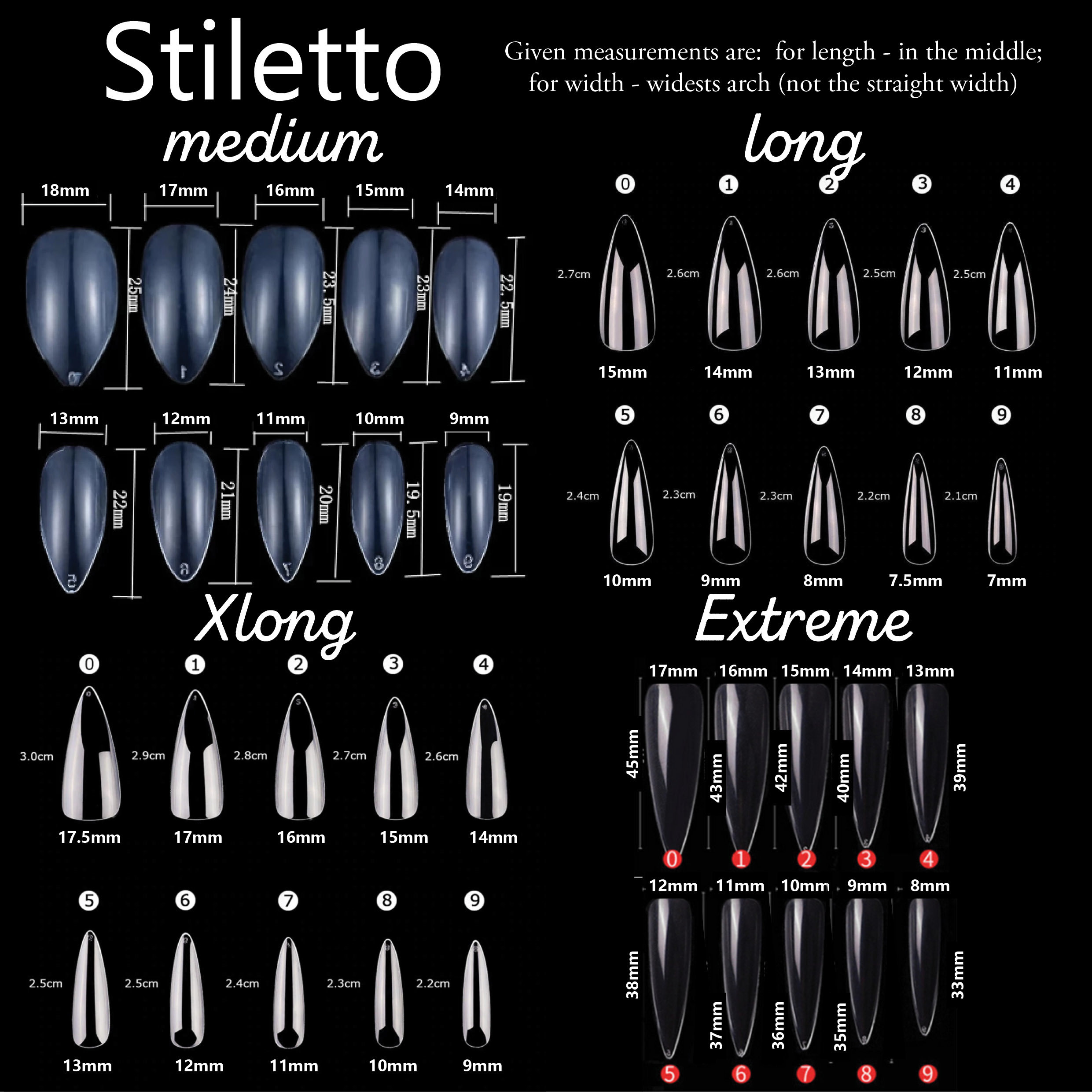 High Quality 500pc Nails, Full Cover Nail Tips for Press on Nails, Nail ...