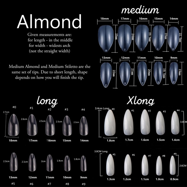 High Quality 500pc Nails Full Cover Nail Tips for Press on - Etsy